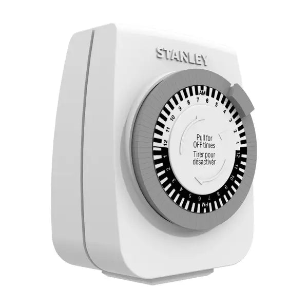 NCC-56405 STANLEY GROUNED TIMER ONE OUTLET | MDR Electrical Supply